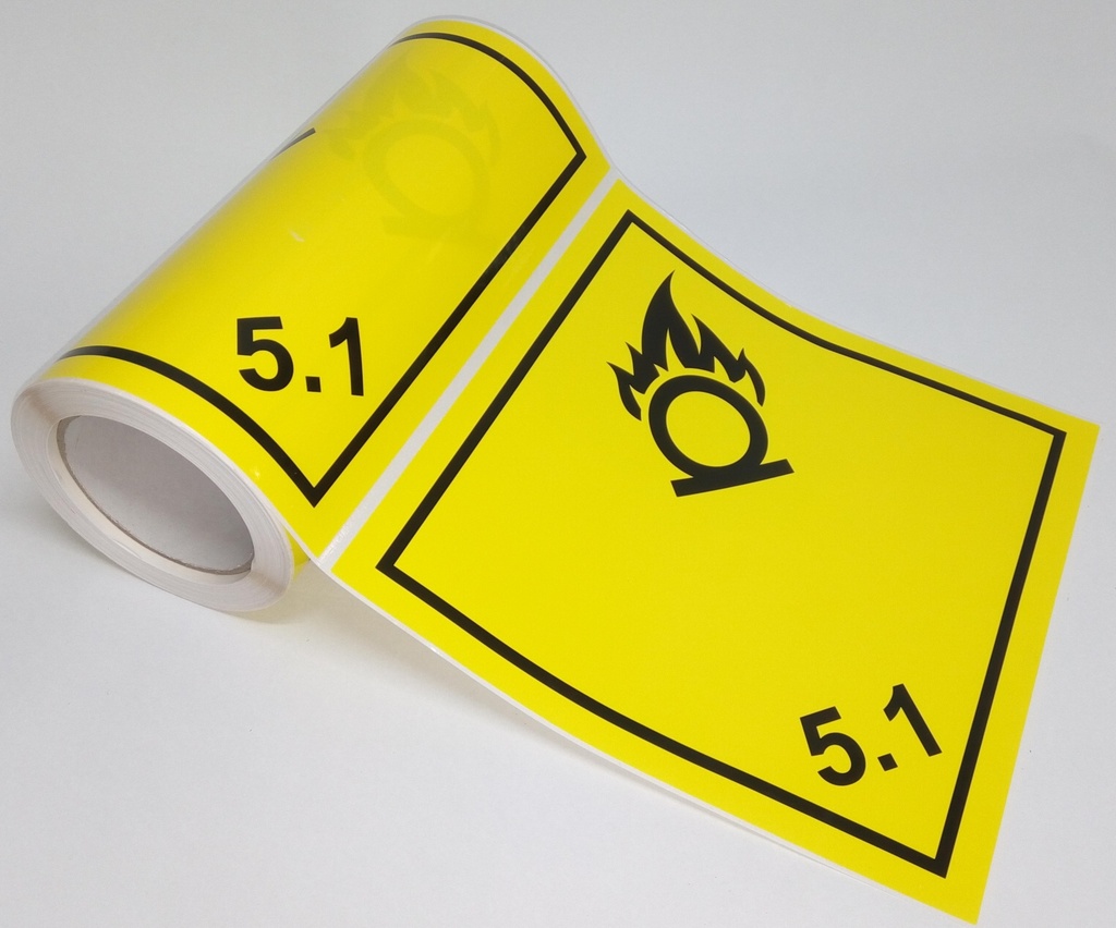 CLASE 5.1 COMBURENTES 250x250mm ROLLO 50 UDS | LGM GLOBAL